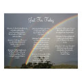 Just for today poster | Zazzle