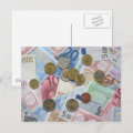Just Gimme Money Postcard | Zazzle