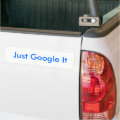 Just Google It Bumper Sticker | Zazzle