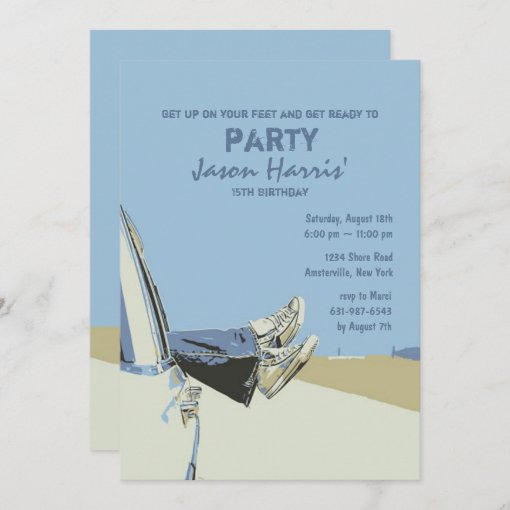 Just Hanging Out Invitation | Zazzle