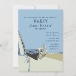 Just Hanging Out Invitation | Zazzle