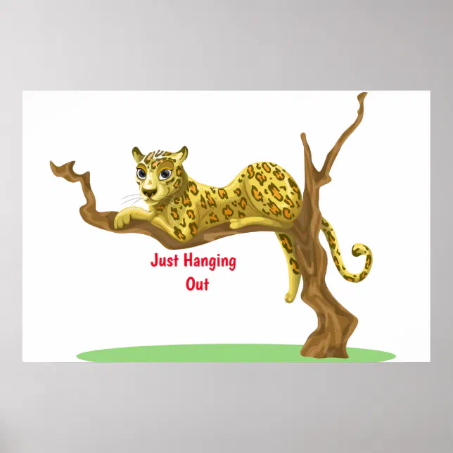 Just Hanging Out Poster | Zazzle