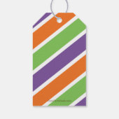 Just Poppin' by Halloween Popcorn Treat Gift Tag | Zazzle