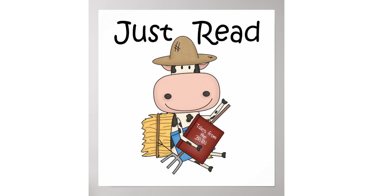 Just Read Poster | Zazzle