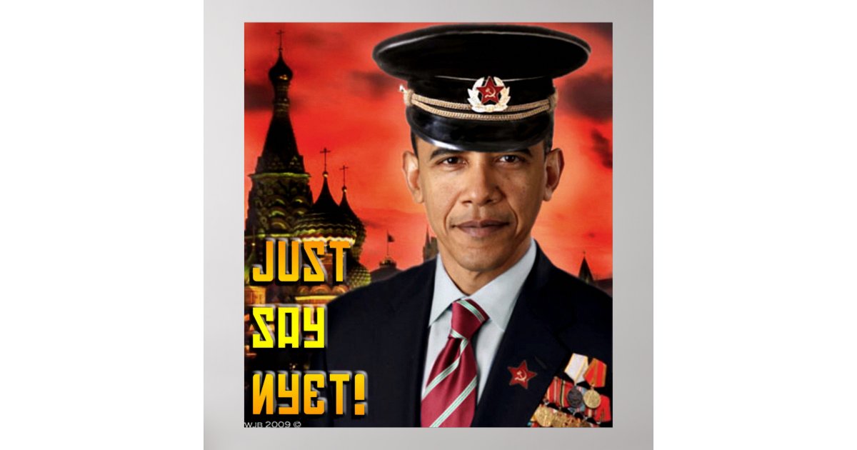 Just Say Nyet! Poster | Zazzle