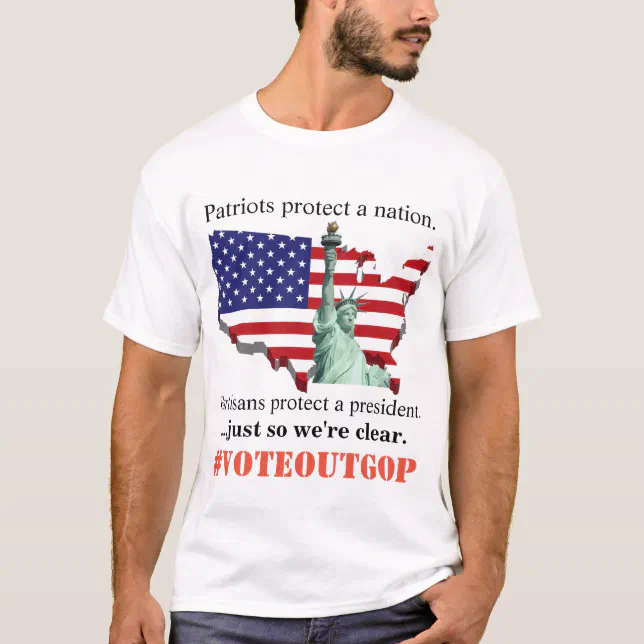 ...just so we're clear VOTE OUT GOP T-Shirt | Zazzle