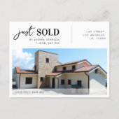 Just Sold Real Estate Property Realtor Marketing Postcard | Zazzle