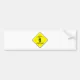 Just Visiting Sign Bumper Sticker | Zazzle