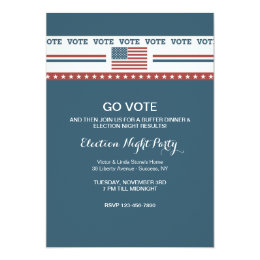 Election Party Invitations & Announcements | Zazzle