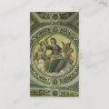 Justice (fresco in the Vatican) by Raphael Business Card | Zazzle