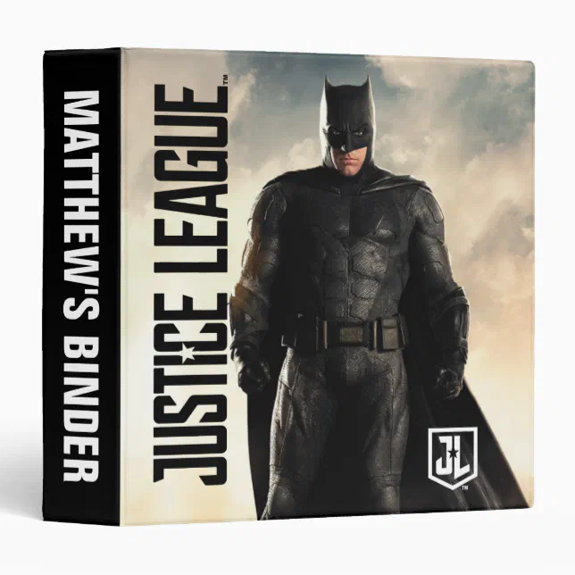 Justice League | Batman On Battlefield 3 Ring Binder | Zazzle