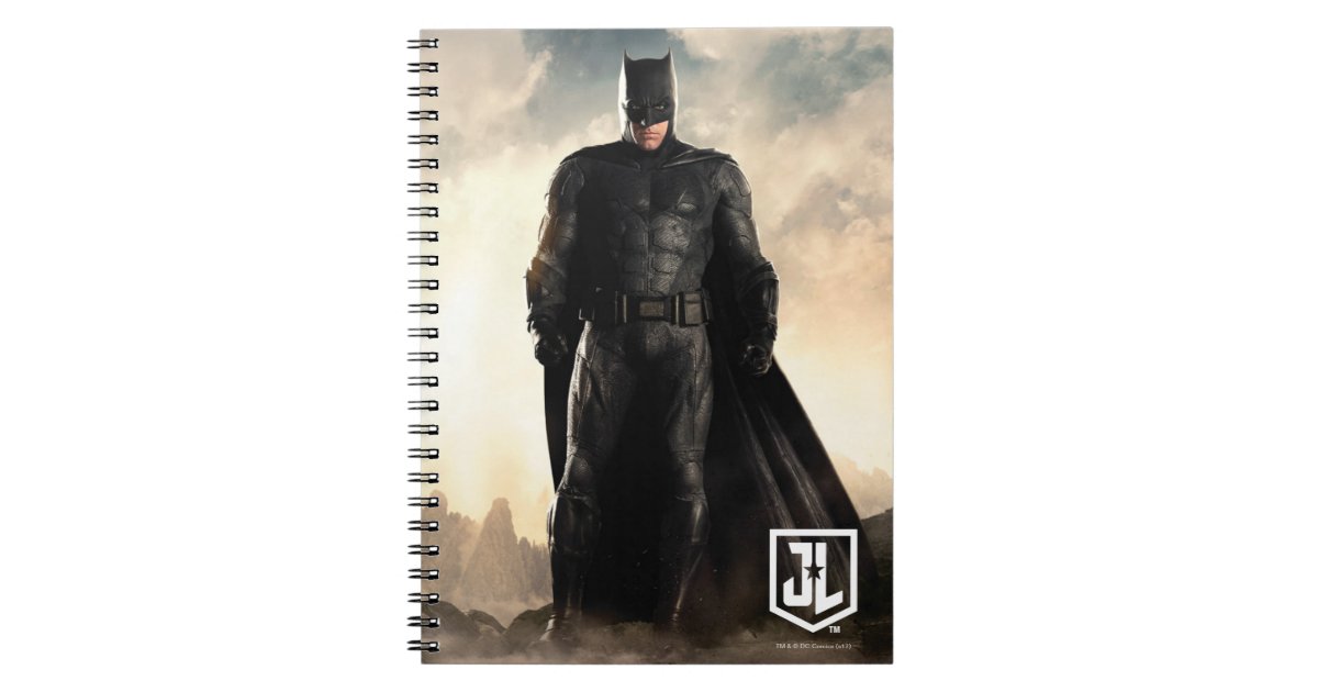 Justice League | Batman On Battlefield Notebook | Zazzle
