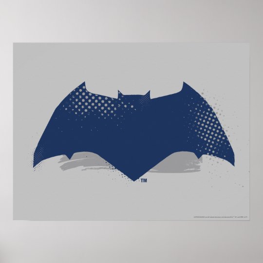 Batman Symbol | Classic Collage Logo Poster | Zazzle.com
