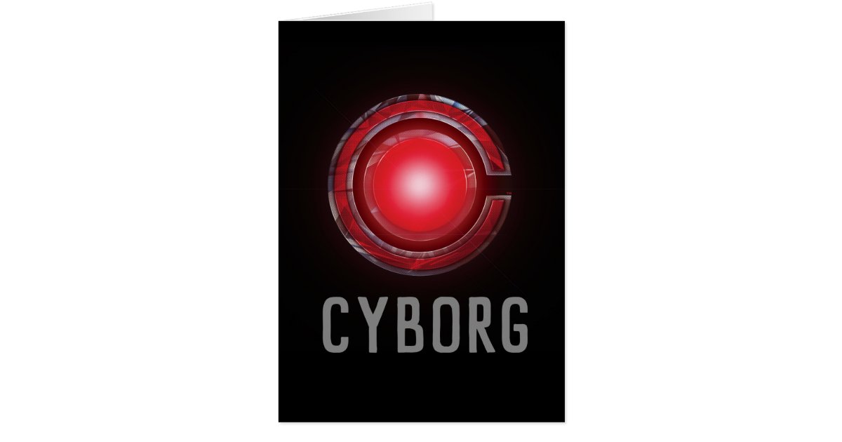 Justice League | Glowing Cyborg Symbol | Zazzle