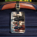 Justice League | Justice League On Battlefield Luggage Tag | Zazzle
