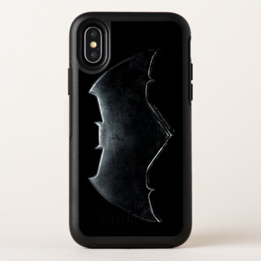 Justice League | Metallic Batman Symbol Otterbox iPhone Case | Zazzle