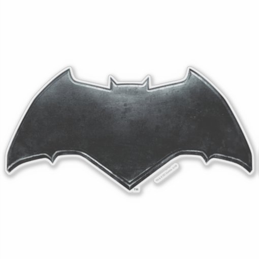 Justice League | Metallic Batman Symbol Sticker | Zazzle