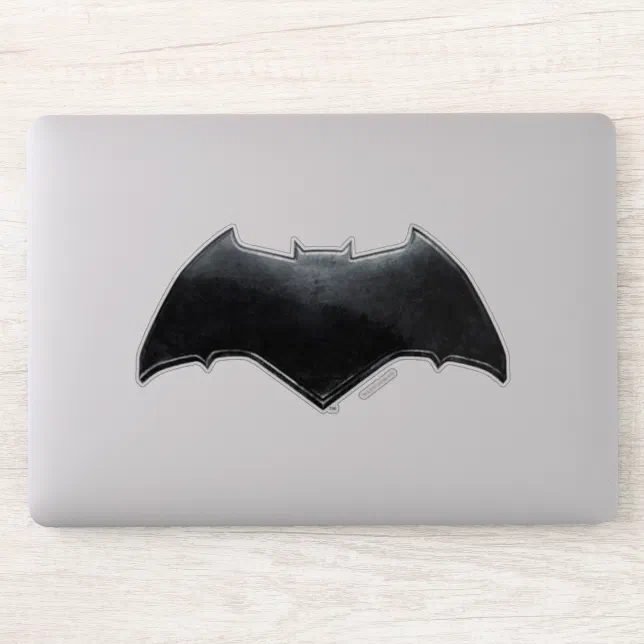 Justice League | Metallic Batman Symbol Sticker | Zazzle