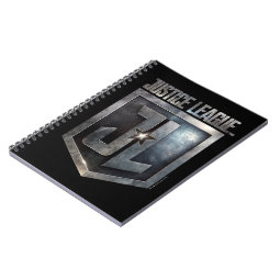 Justice League | Metallic JL Shield Notebook | Zazzle