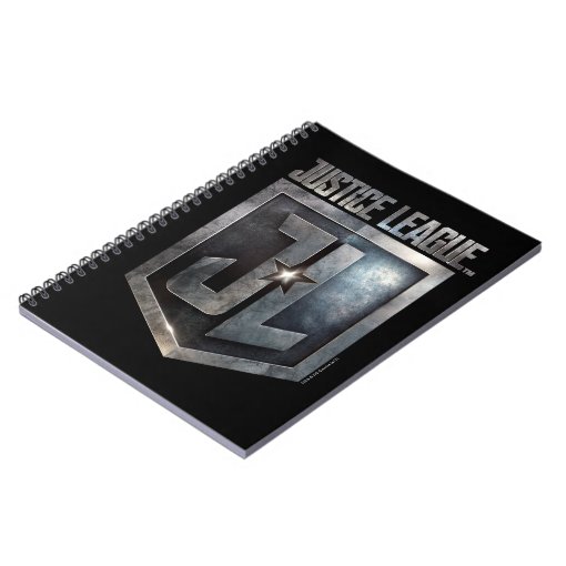 Justice League | Metallic JL Shield Notebook | Zazzle