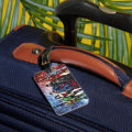 Justice League | New 52 Justice League Line Up Luggage Tag | Zazzle