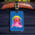 Justice League | Retro Group & Logo Pop Art Luggage Tag | Zazzle