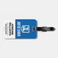 Justice League | Retro Group & Logo Pop Art Luggage Tag | Zazzle