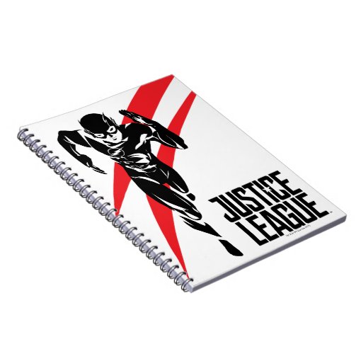 Justice League | The Flash Running Noir Pop Art Notebook | Zazzle