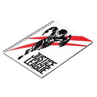 Justice League | The Flash Running Noir Pop Art Notebook | Zazzle