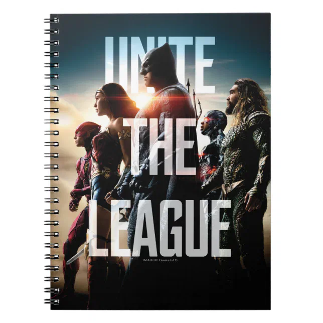Justice League | Unite The League Notebook | Zazzle