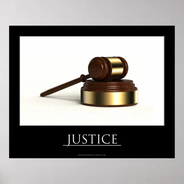 Justice Poster | Zazzle