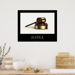 Justice Poster | Zazzle