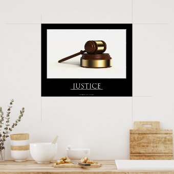 Justice Poster | Zazzle