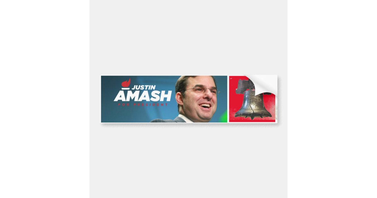 Justin Amash 2020 Bumper Sticker | Zazzle Justin Amash 2020 Bumper Sticker | Zazzle