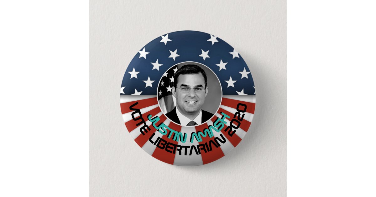 Justin Amash 2020 Button | Zazzle Justin Amash 2020 Button | Zazzle