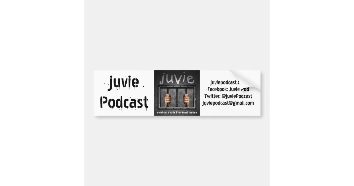 juvie Logo Bumper Sticker | Zazzle