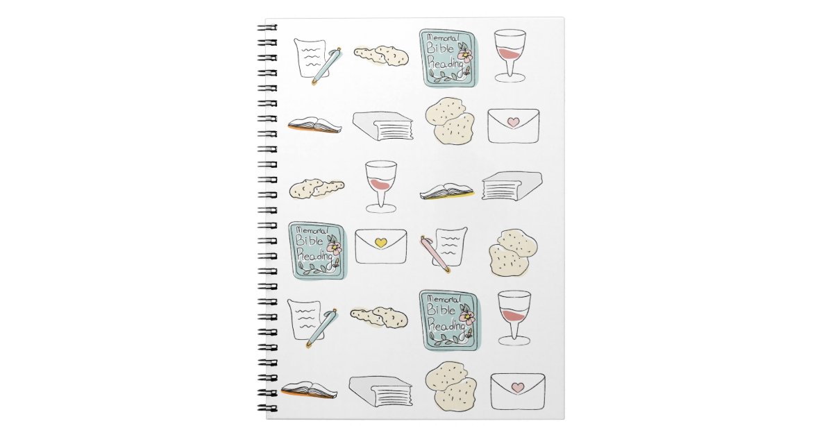 JW Memorial Design Notebook | Zazzle