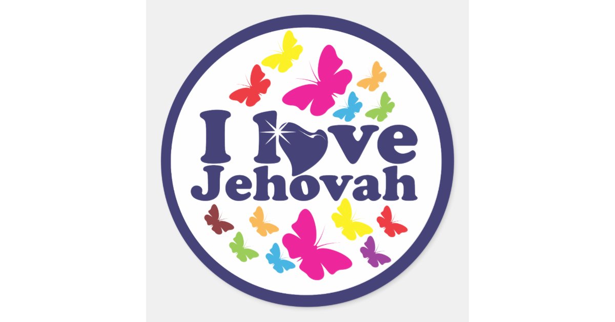 JW STICKER | Zazzle