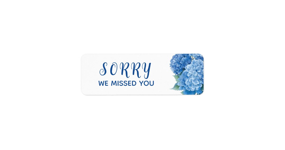 JW Stickers, Sorry We Missed You, ministry supply Label | Zazzle