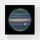 JWST Image of Planet Jupiter in Infrared Paperweight | Zazzle