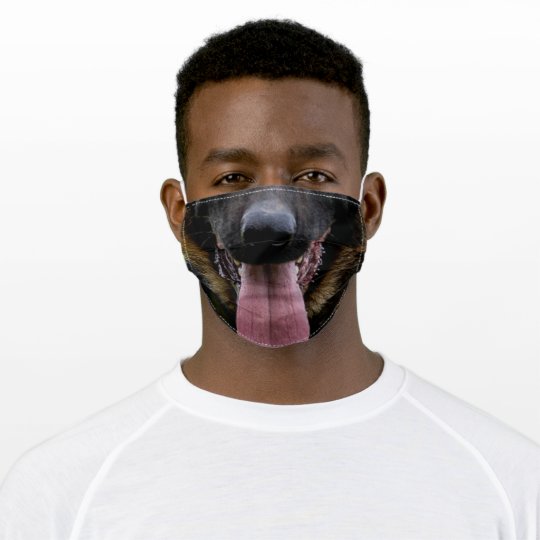 K9 Athos mask! Adult Cloth Face Mask | Zazzle.com