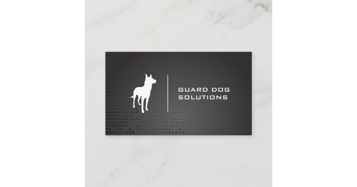 K9 Dog Animal Services Business Card | Zazzle