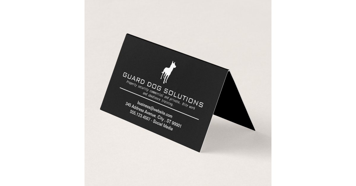 K9 Dog Training Business Card Zazzle k9-dog-training-business-card-zazzle