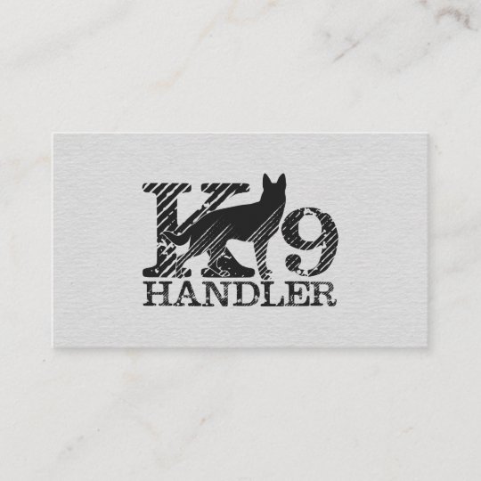 K9 Handler K9 Officer K9 Unit Business Card Zazzle k9-handler-k9-officer-k9-unit-business-card-zazzle