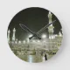 Kaaba Kaba Mekka Mecca Islam Allah Moslem Muslim Round Clock | Zazzle