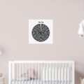Kabbalistic Creation Hebrew Monochromatic Sefirot Poster | Zazzle