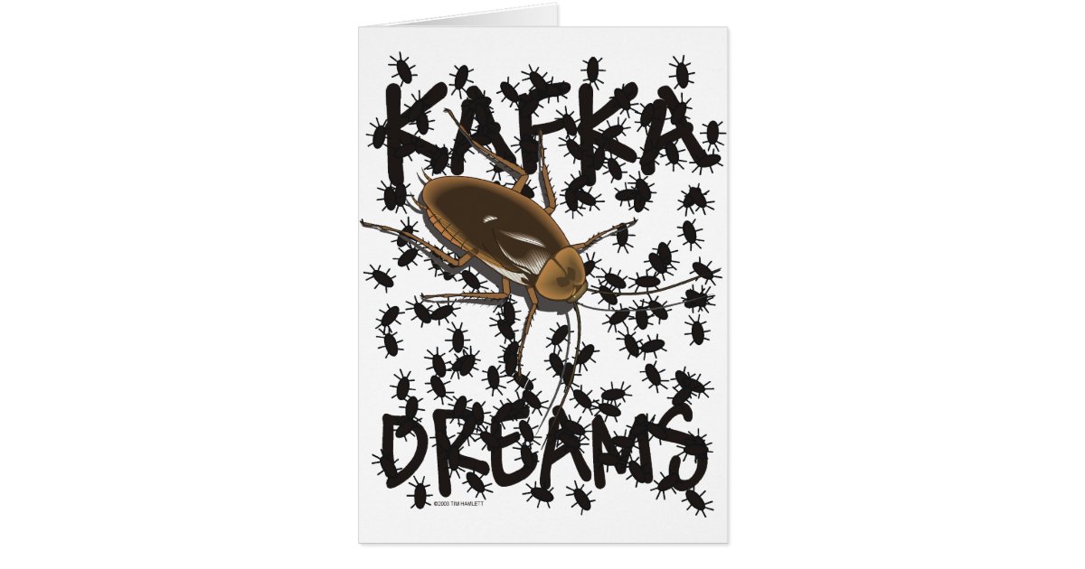 Kafka Dreams Card | Zazzle
