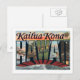Kailua Kona, Hawaii - Large Letter Scenes Postcard | Zazzle