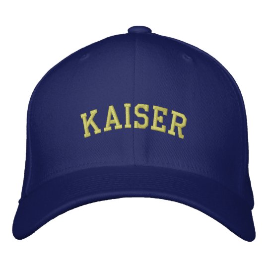 Kaiser Cougars Fitted Hat | Zazzle.com