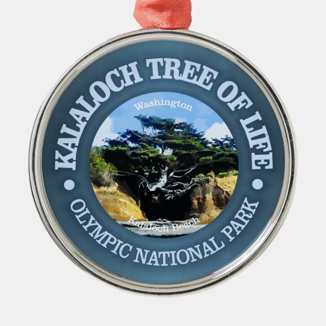 Kalaloch Tree of Life Metal Ornament | Zazzle